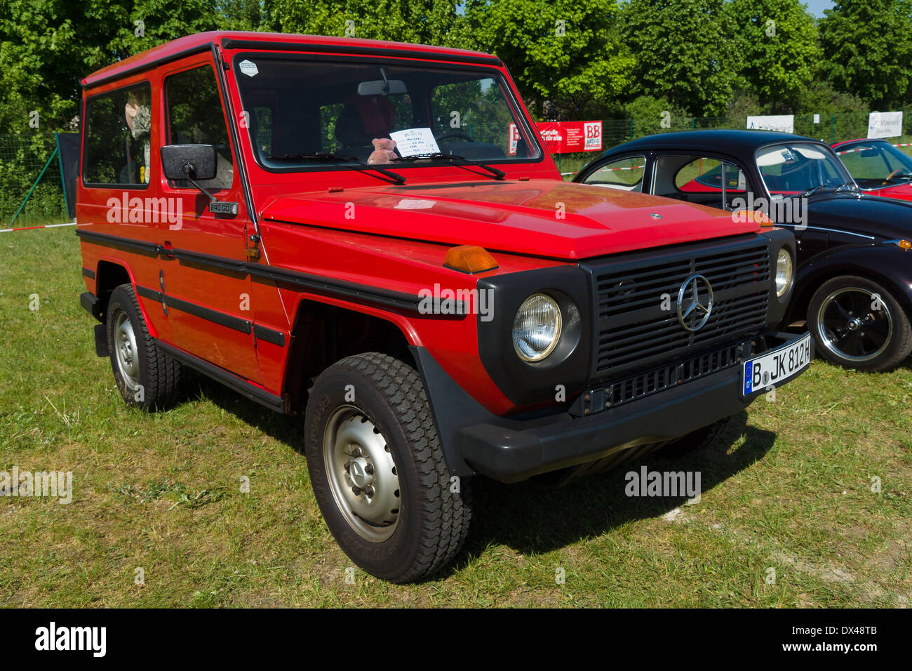 Mid-size sport utility vehicle Mercedes-Benz 240GD, 1981 Stock Photo ...
