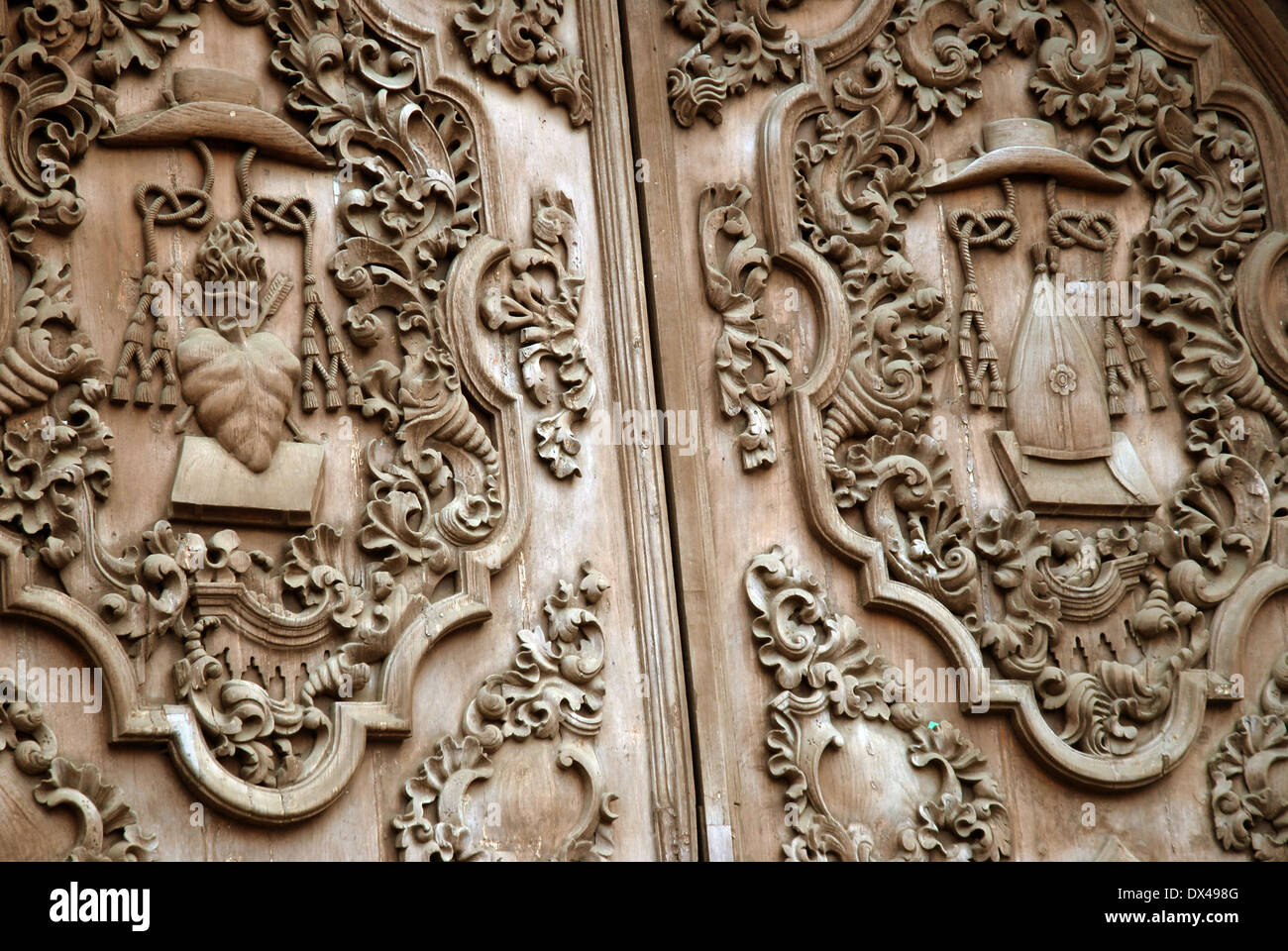 Wooden Door, Cathedral of Manila, Beaterio, Intramuros, Manila ...
