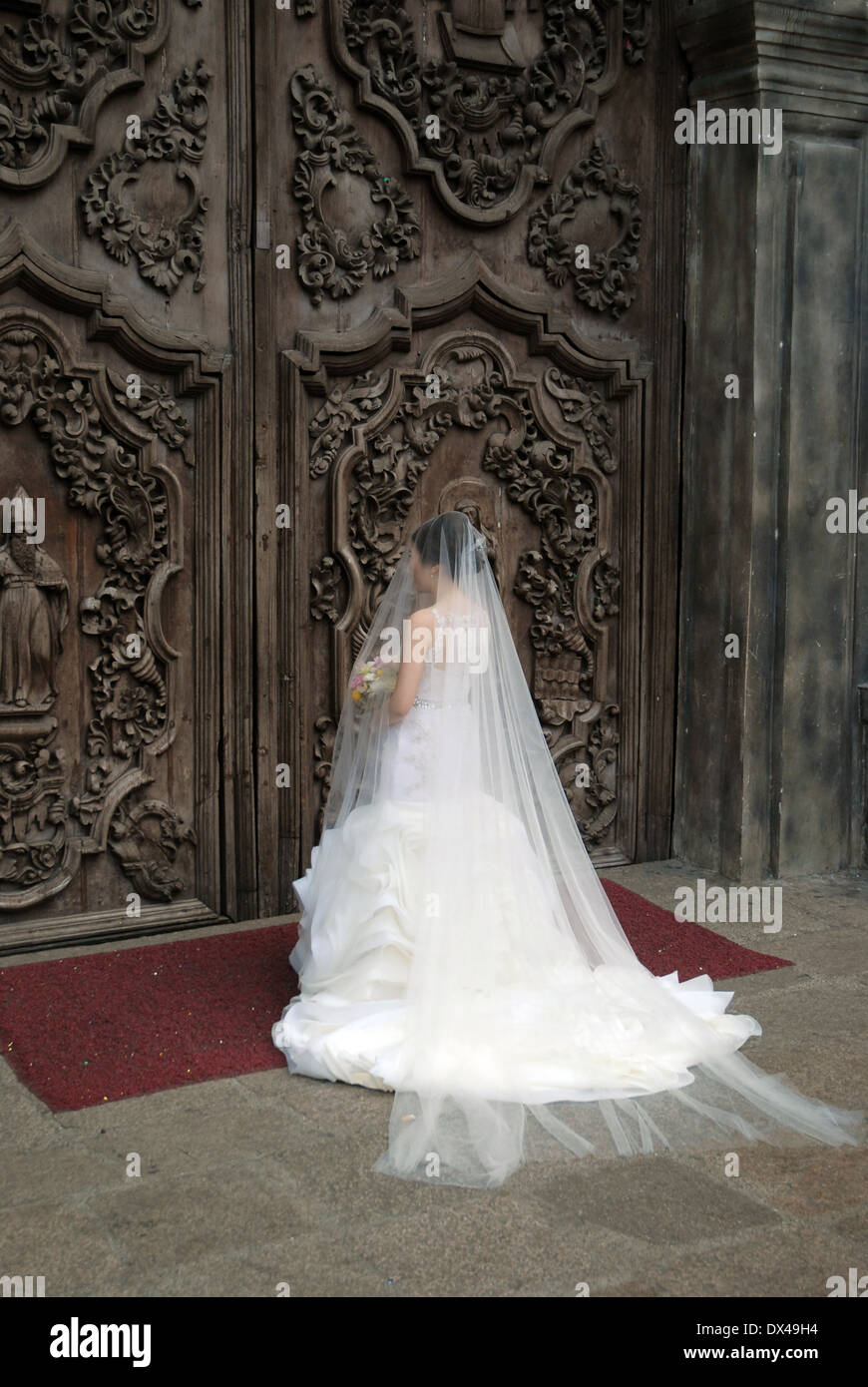 Wedding at the Cathedral of Manila, Beaterio, Intramuros, Manila ...