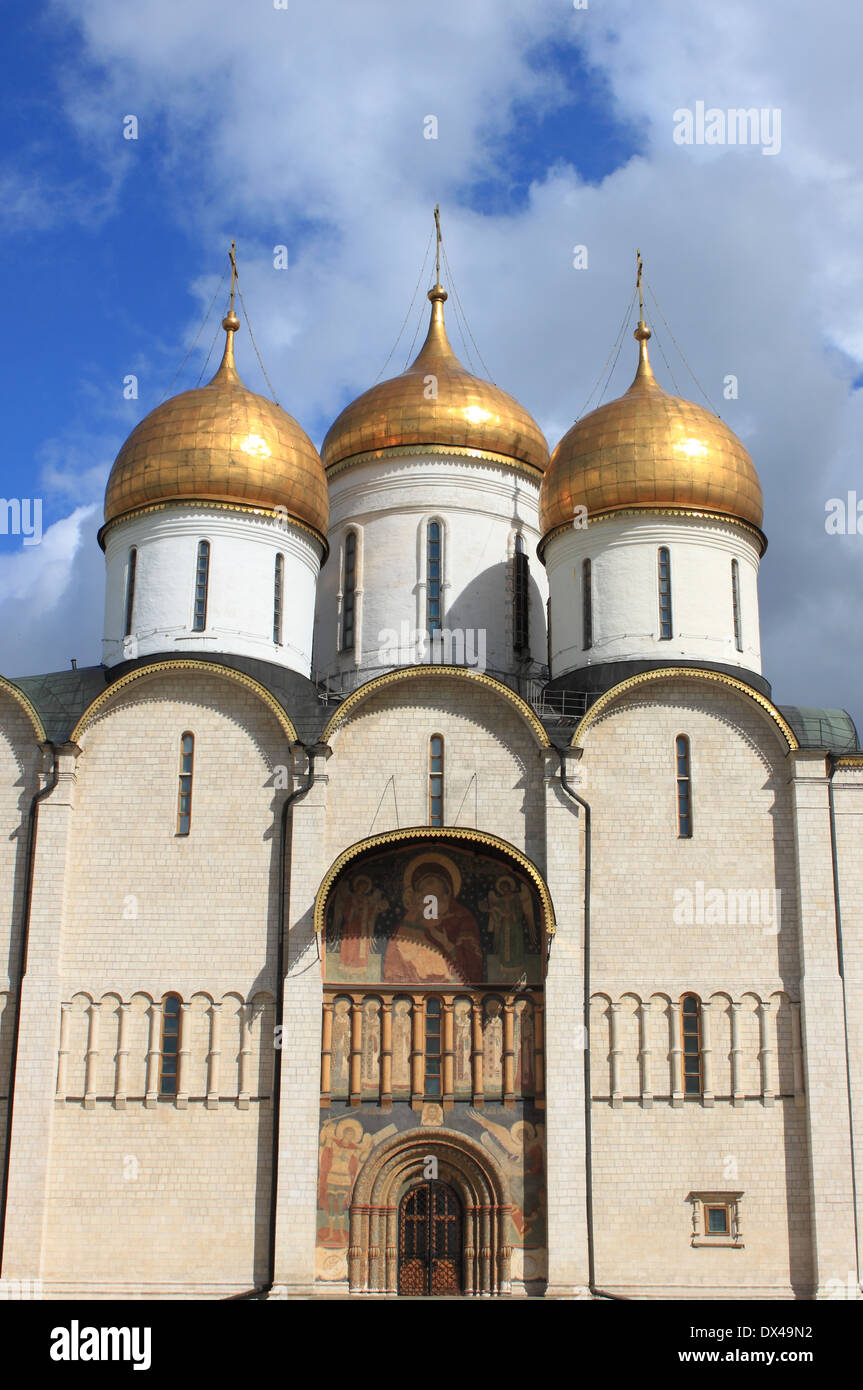 Cathedral of the Dormition in Moscow Kremlin, Russia Stock Photo - Alamy