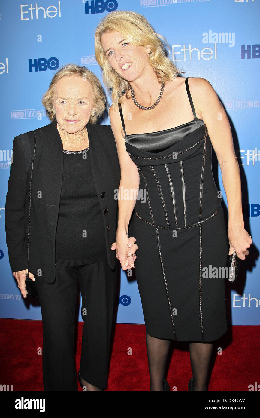 Rory kennedy and ethel kennedy hi-res stock photography and images - Alamy
