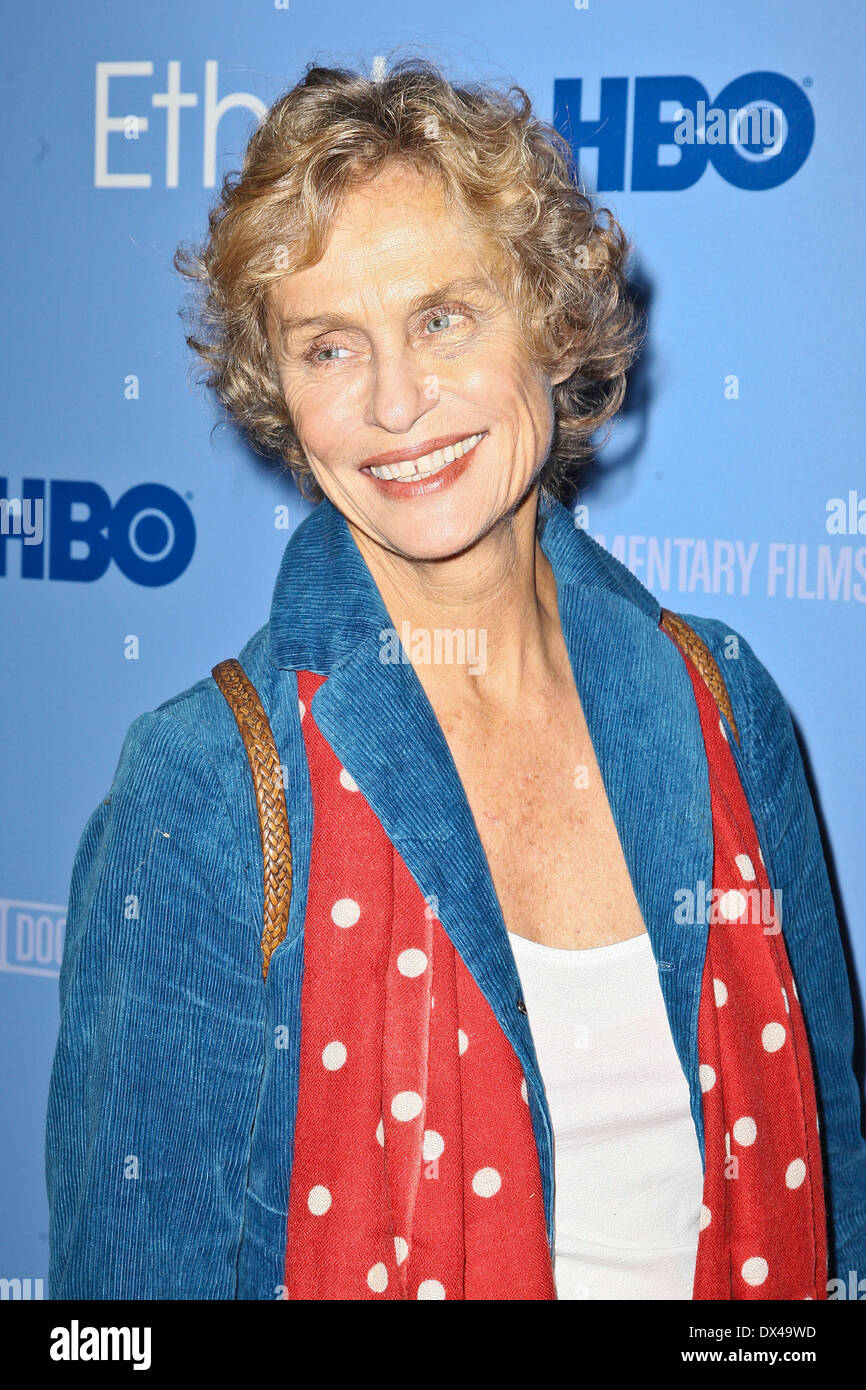 Lauren Hutton The Premiere Of The Hbo Documentary Ethel Held At The Time Warner Center