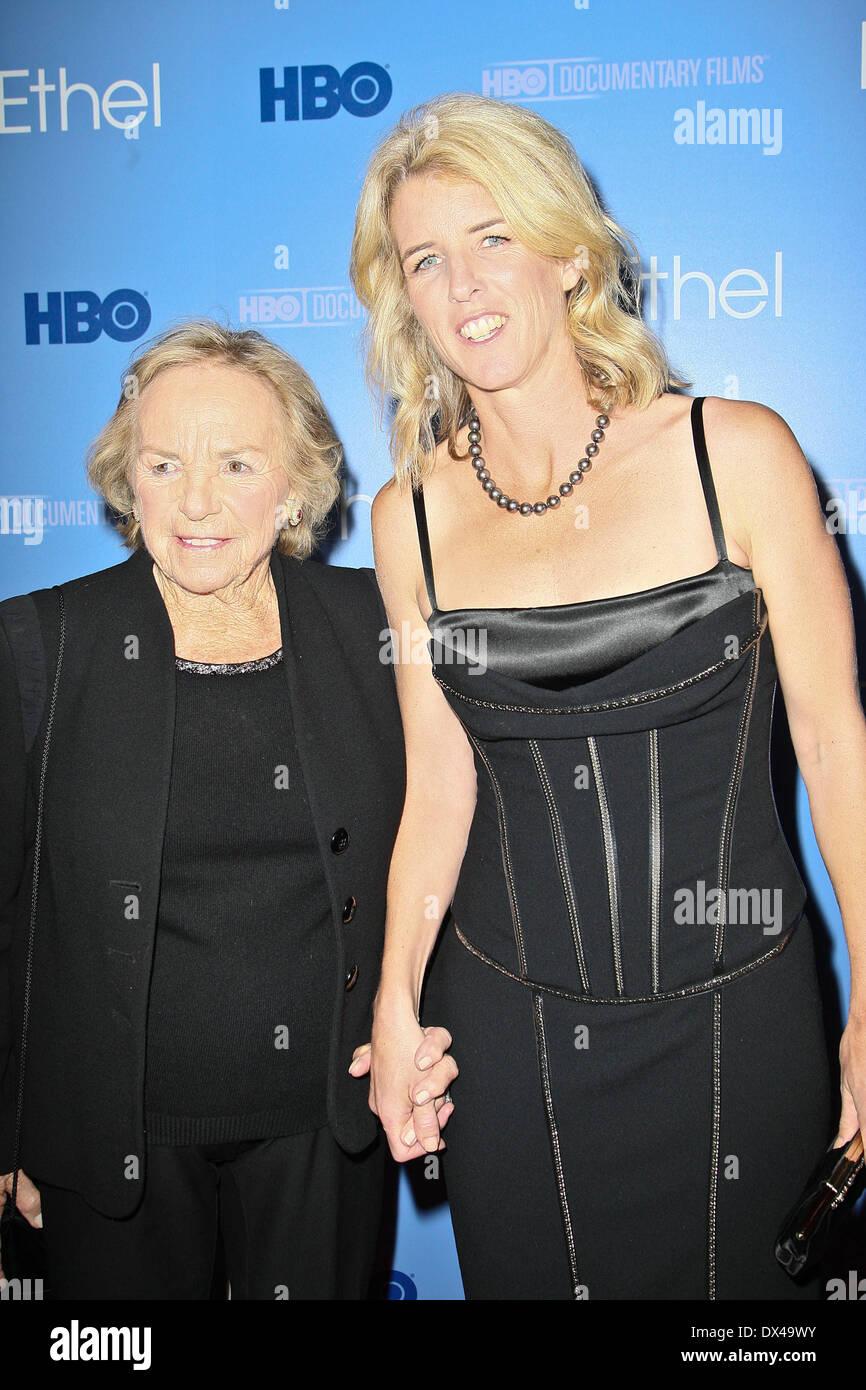 Rory kennedy and ethel kennedy hi-res stock photography and images - Alamy