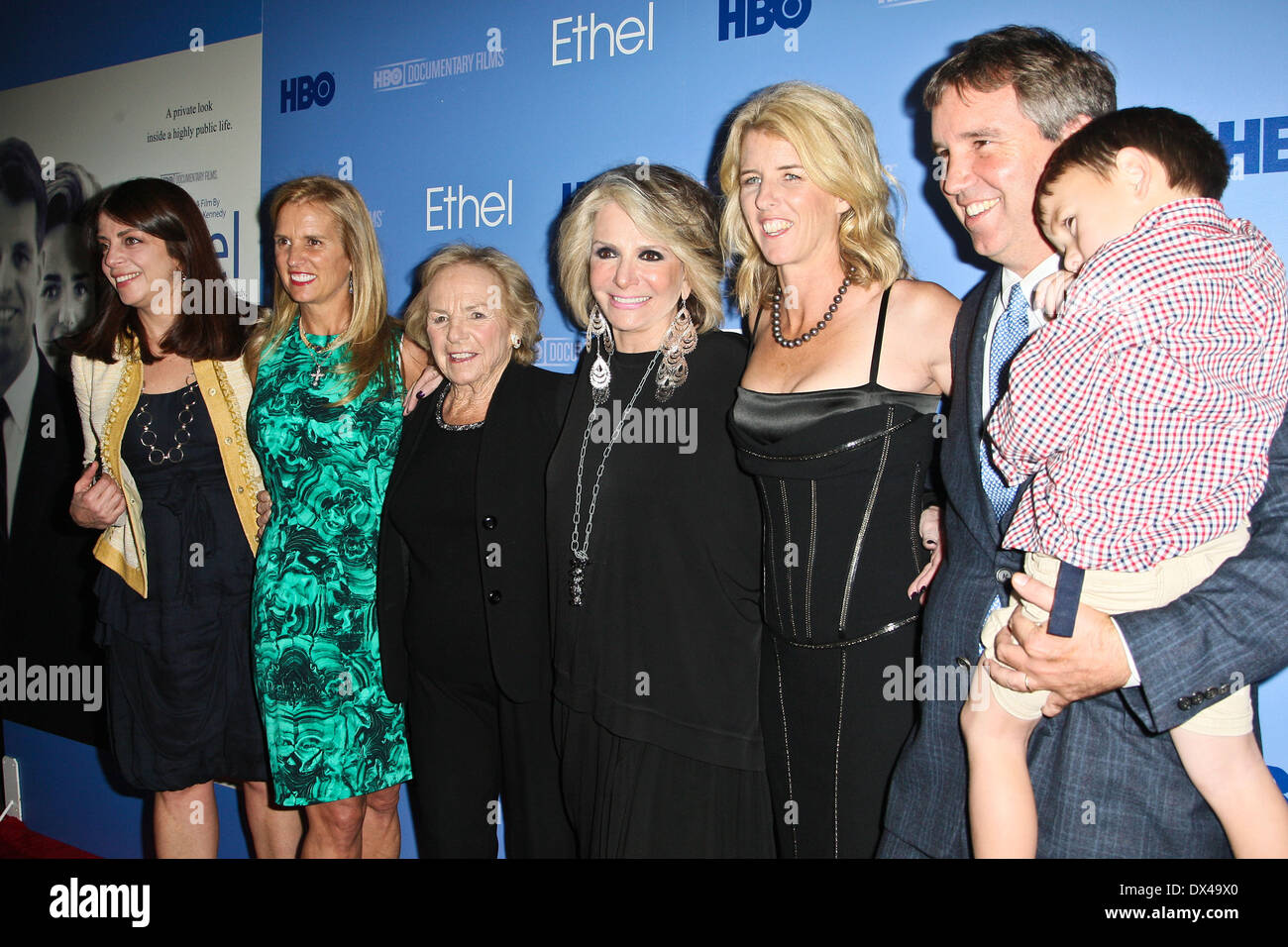 Kerry Kennedy, Ethel Kennedy, Guest, Rory Kennedy and Guest The ...