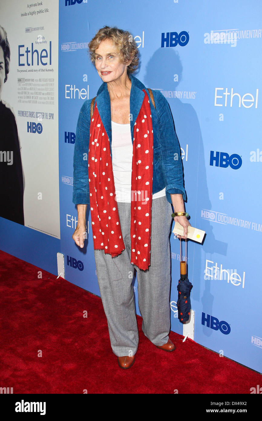 Lauren Hutton The premiere of the HBO Documentary 'Ethel' held at the ...
