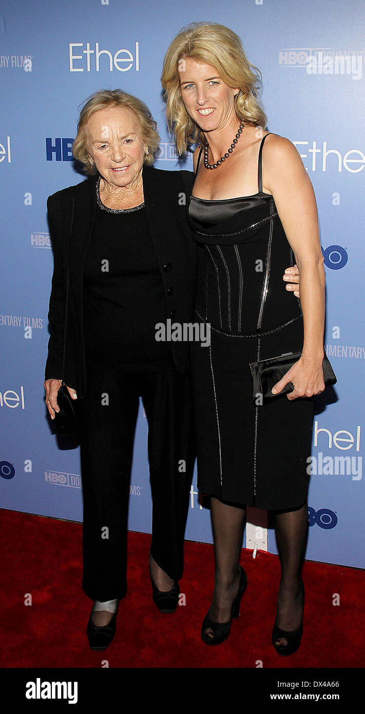 Rory kennedy and ethel kennedy hi-res stock photography and images - Alamy