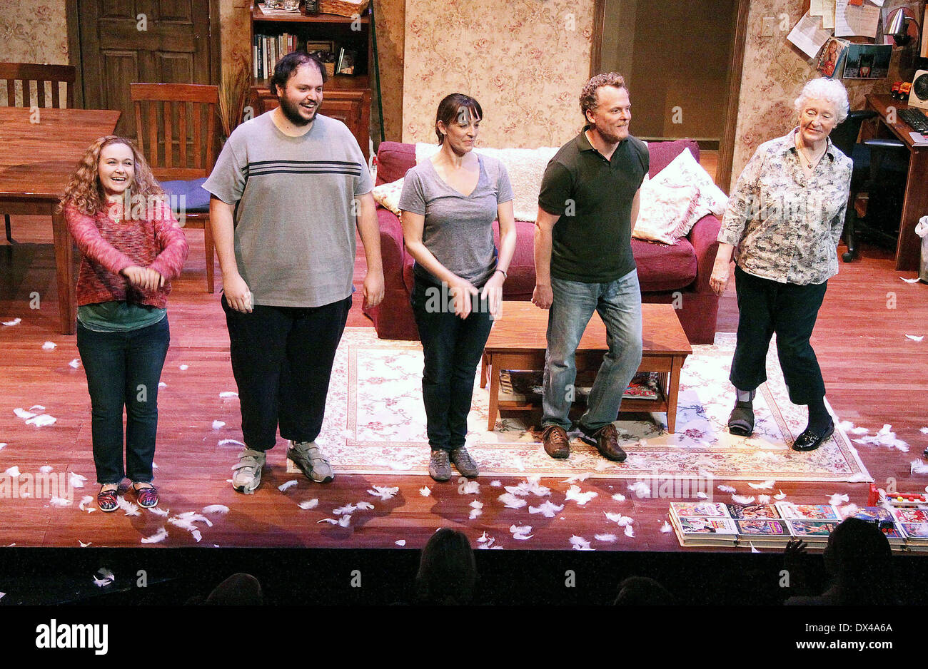 Jacey Powers, Daniel Everidge, Julia Murney, Daniel Pearce and Celia ...