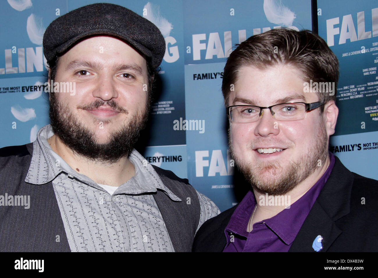 Daniel Everidge and Jonathan Judge-Russo Opening night after party for ...