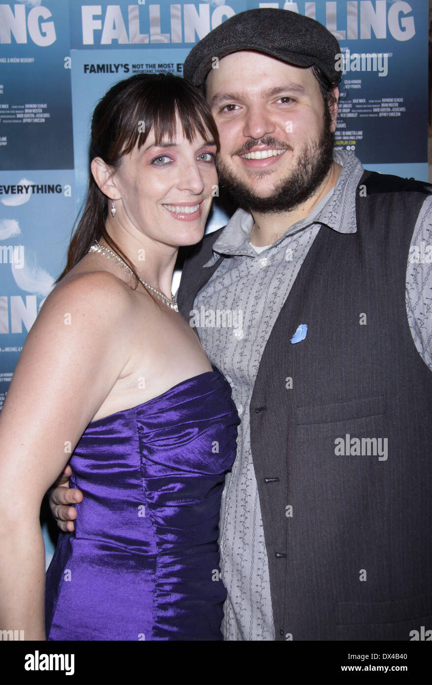 Julia Murney and Daniel Everidge Opening night after party for the Off ...