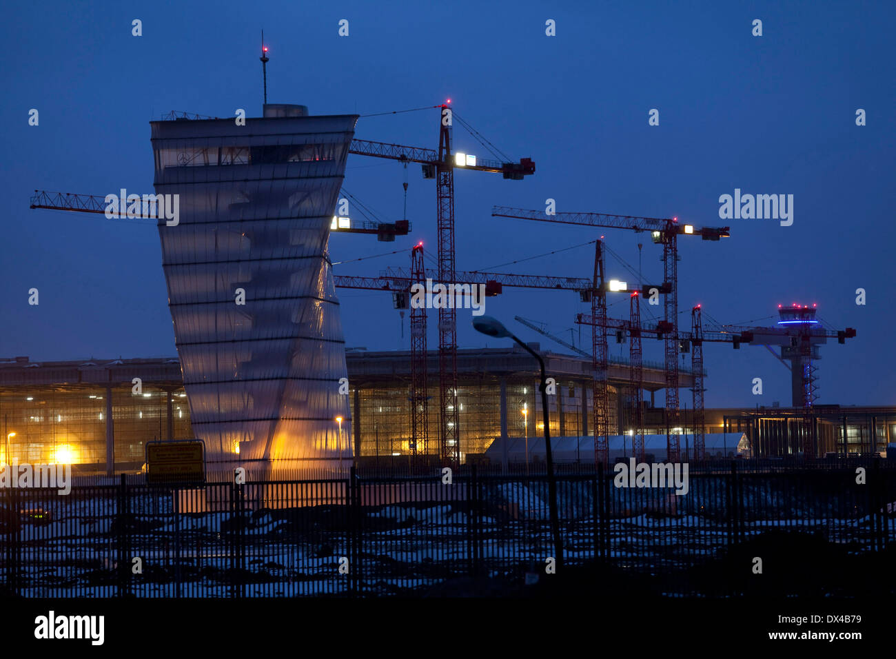 BBI construction site Stock Photo - Alamy