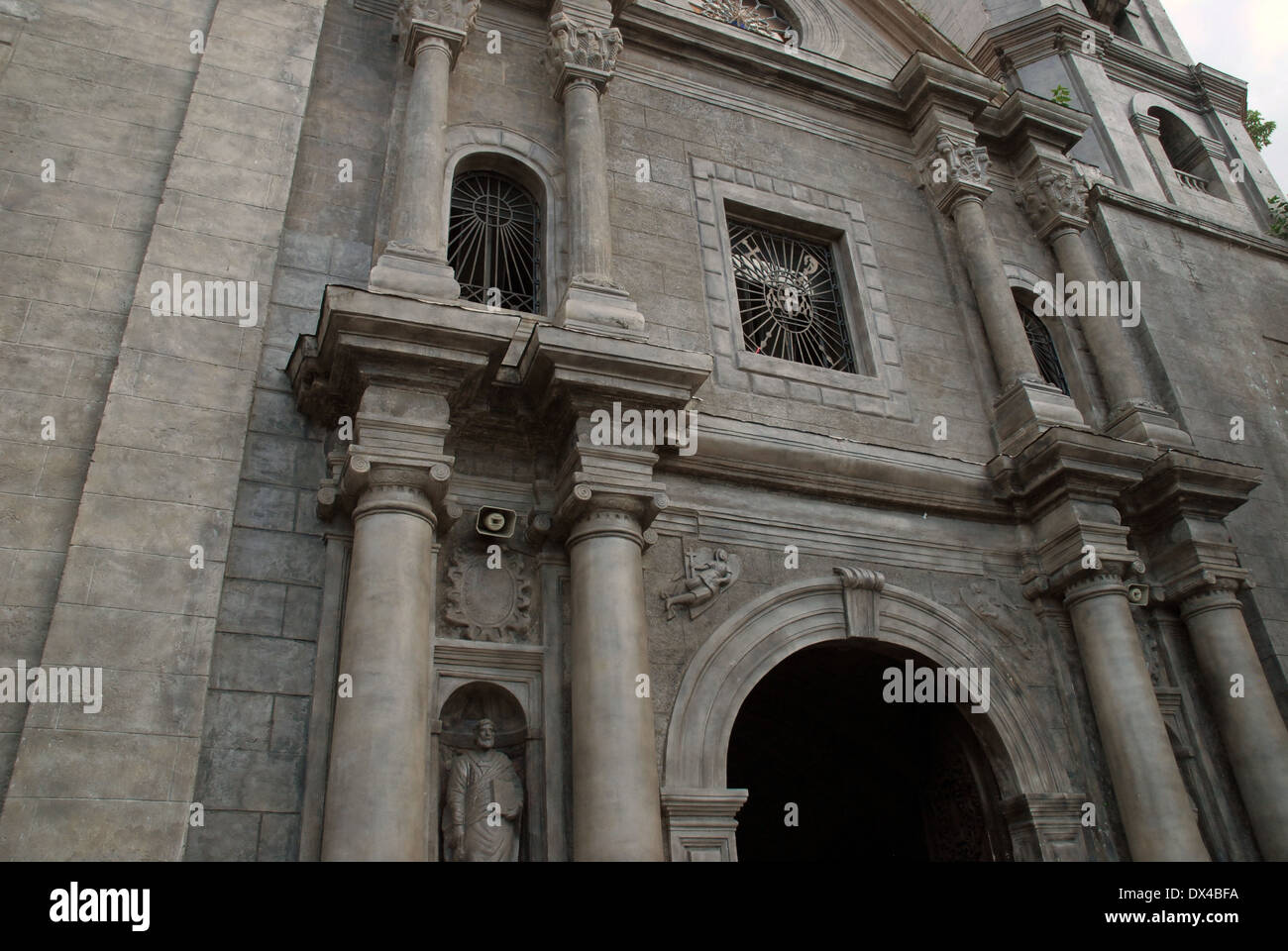 Cathedral of Manila, Beaterio, Intramuros, Manila, Philippines Stock ...