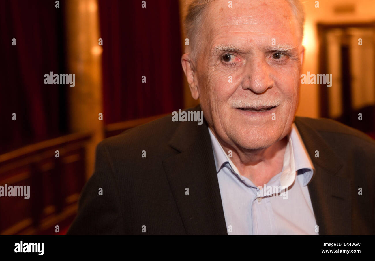 Berlin, Germany. 17 March 2014. Cinematographer Michael Ballhaus ...