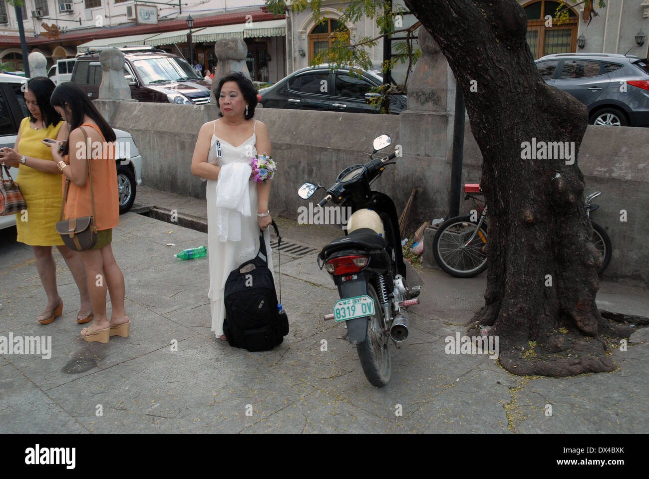 Wedding at the Cathedral of Manila, Beaterio, Intramuros, Manila ...