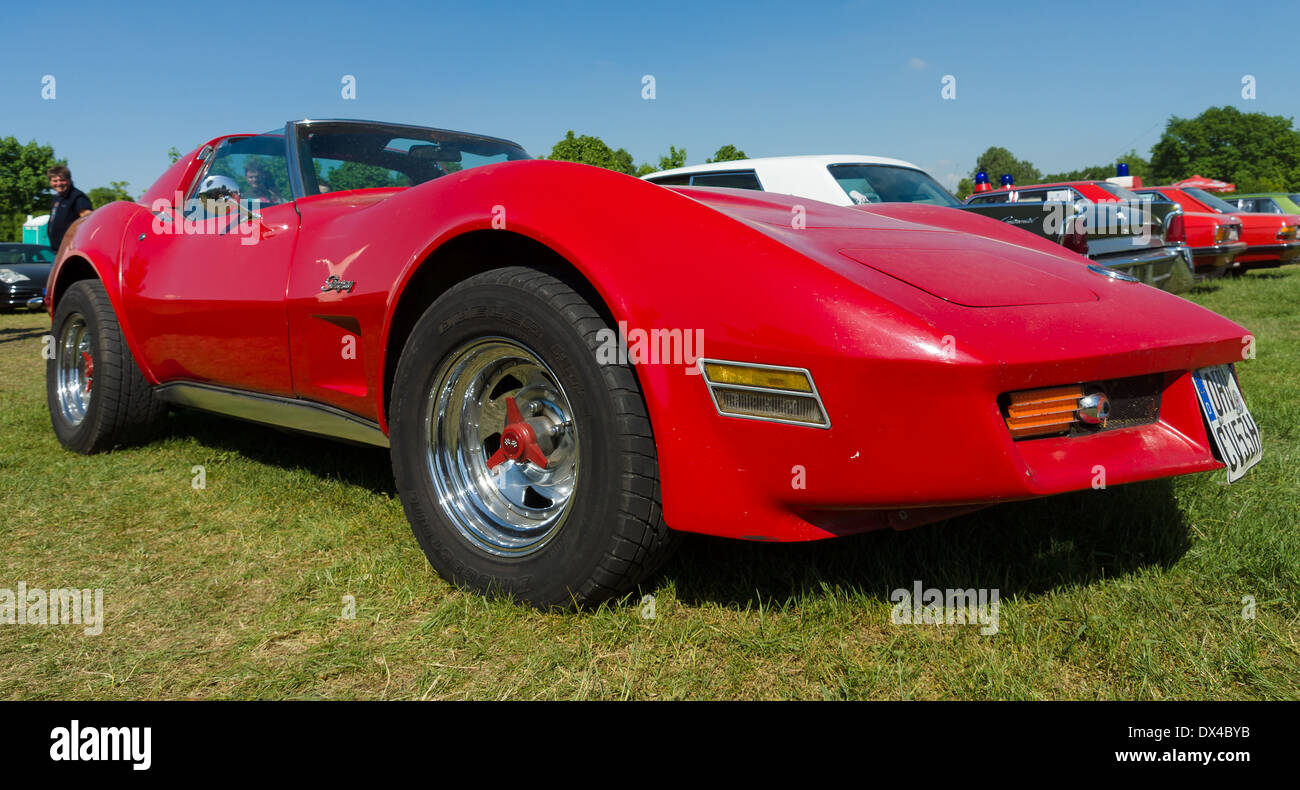 Sport car Chevrolet Corvette C3 Stingray Stock Photo - Alamy
