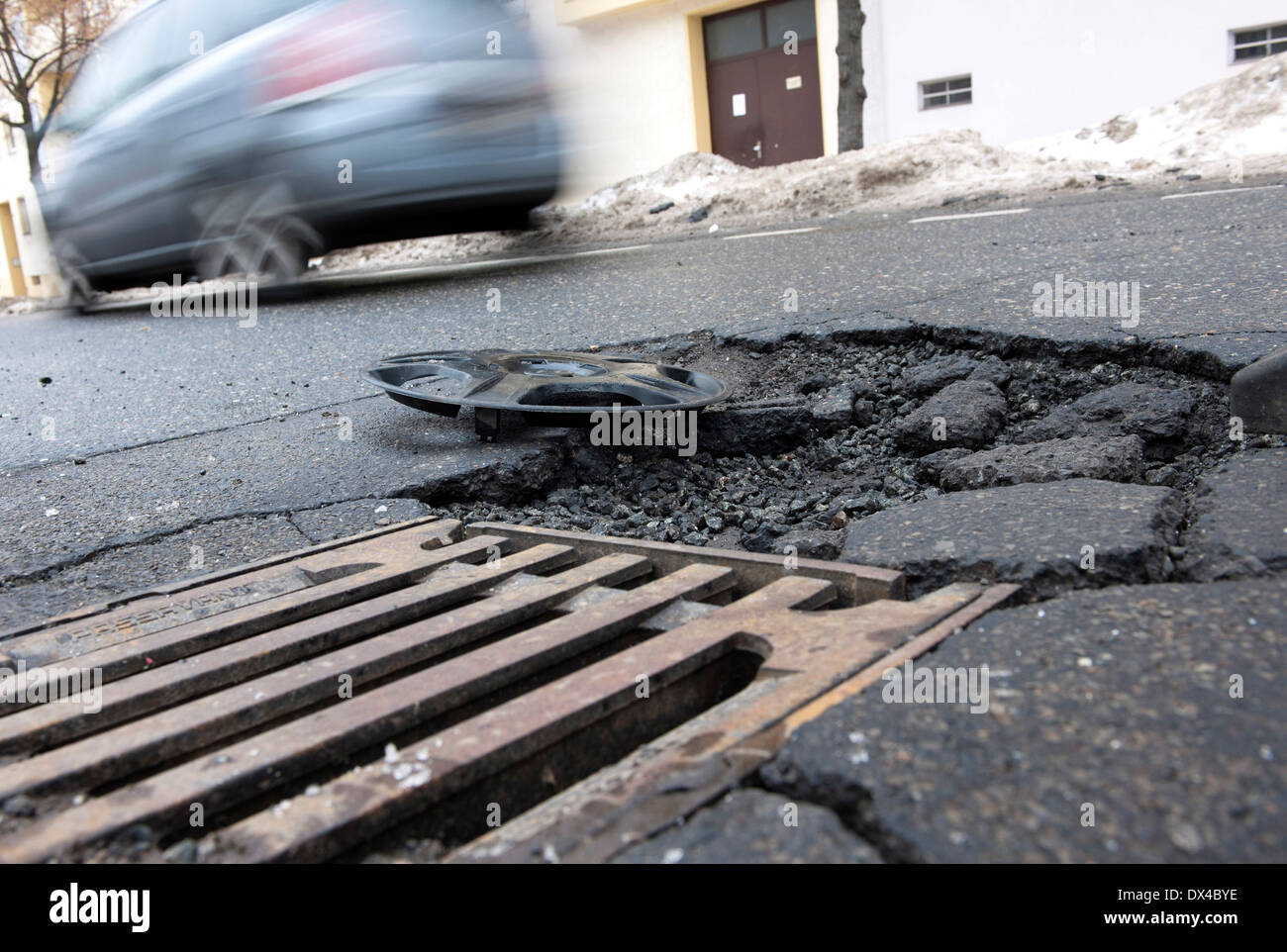 Road frost damage hi-res stock photography and images - Alamy