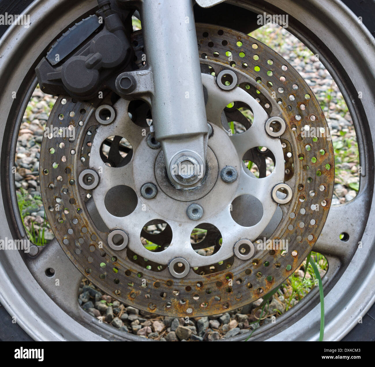 Front brakes motorcycle Stock Photo - Alamy