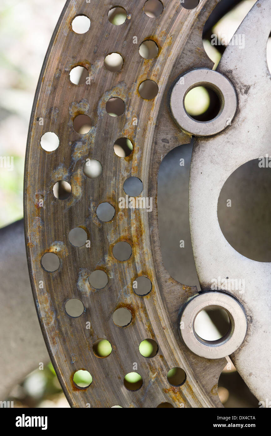 Front disc power brakes hi-res stock photography and images - Alamy