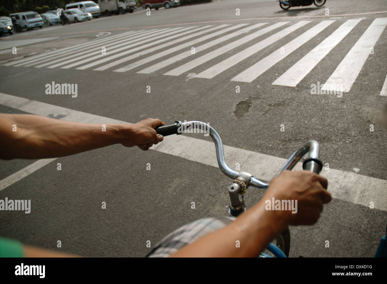 Pedicab manila hi-res stock photography and images - Alamy