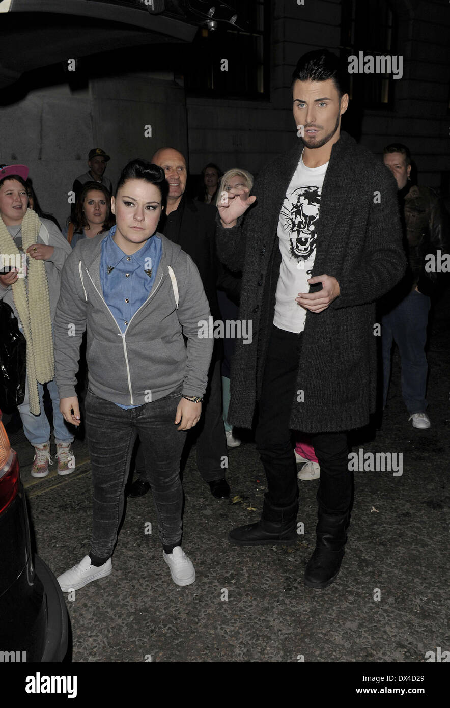Lucy Spraggan and Rylan Clark X Factor contestants being removed from ...