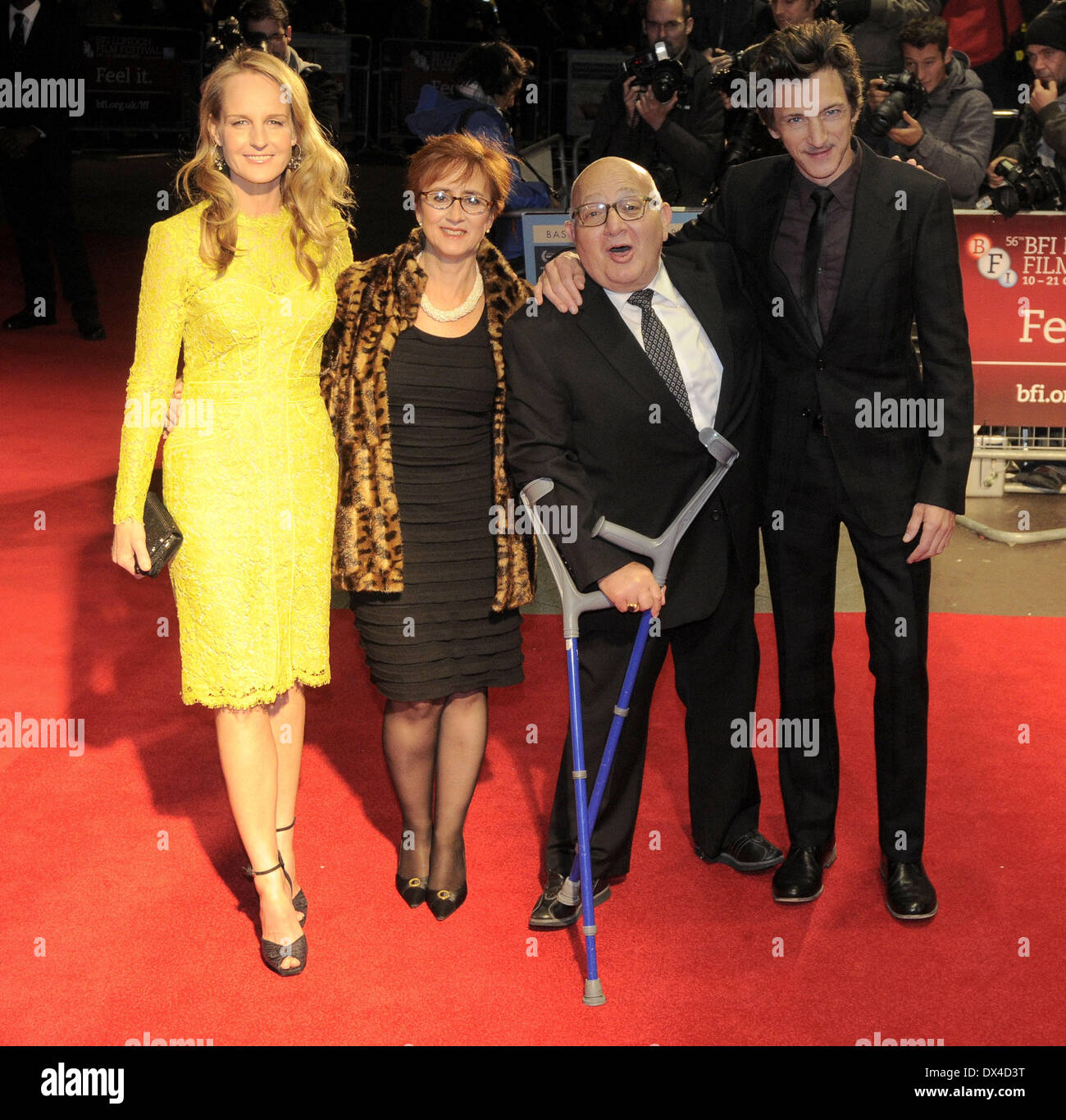 Helen Hunt, Ben Lewin and wife, John Hawkes 56th BFI London Film ...
