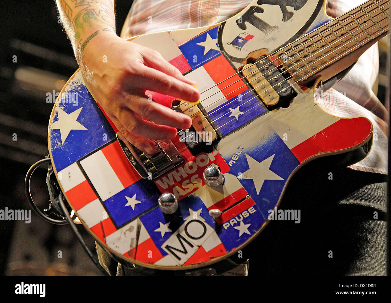 Jaret Reddick of Bowling for Soup performing at Liverpool O2 Academy ...