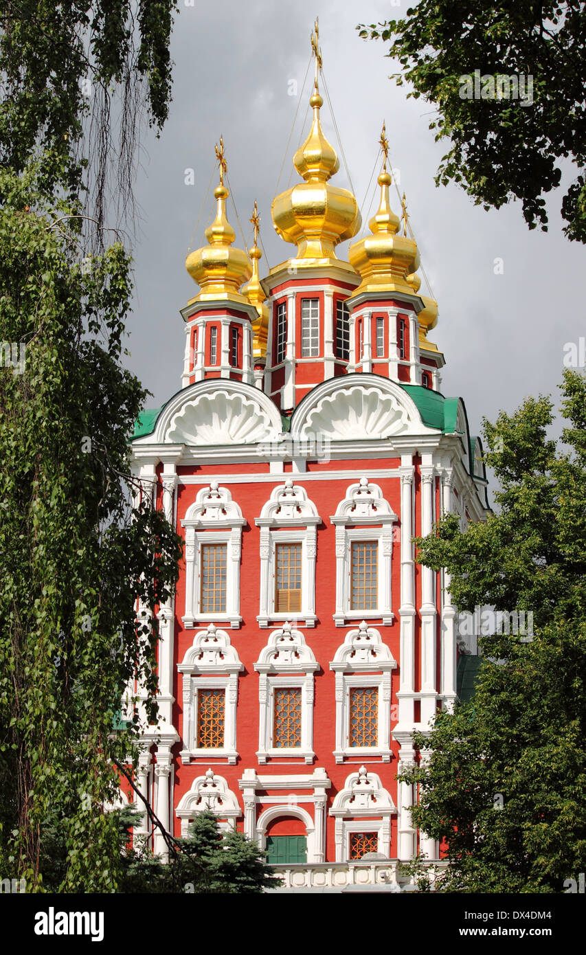 Novodevichy convent bell tower hi-res stock photography and images - Alamy