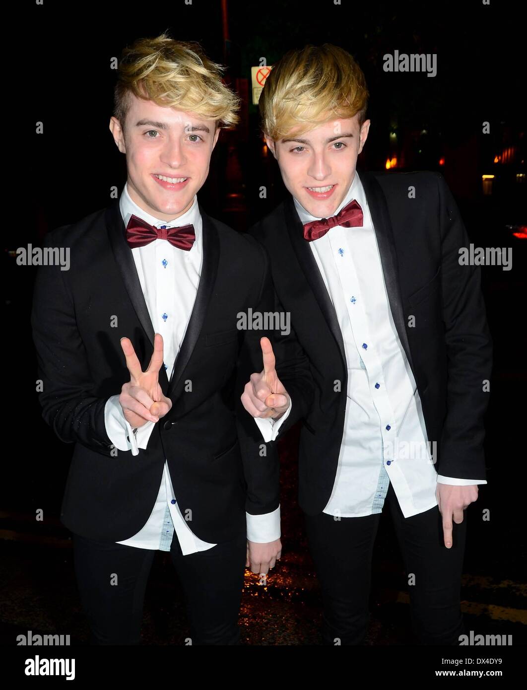 John Grimes and Edward Grimes aka Jedward celebrate their 21st Birthday ...