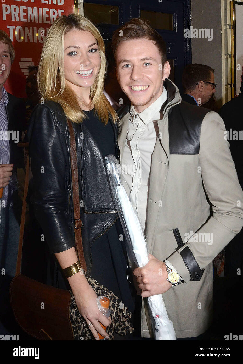 Danny Jones, at the press night for 'Loserville' at the Garrick Theatre ...