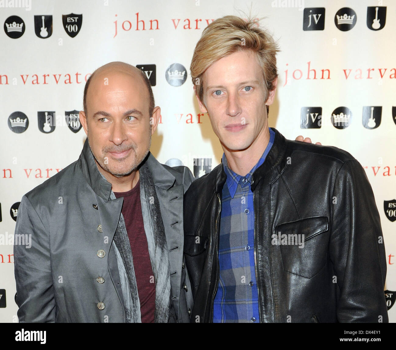 John Varvatos and Gabriel Mann John Varvatos West Hollywood Store 10 ...