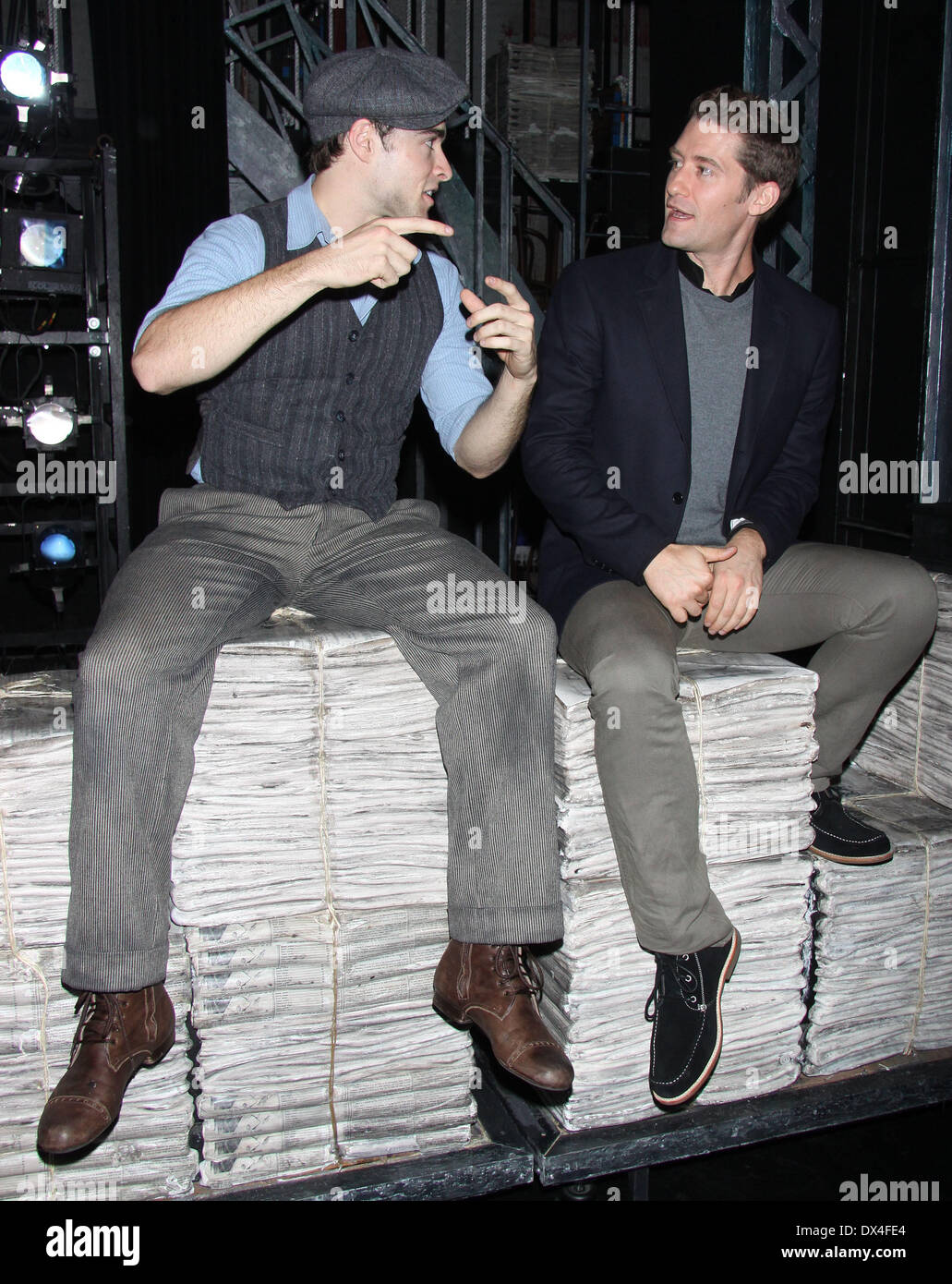 Corey Cott and Matthew Morrison Matthew Morrison from the TV show 'Glee ...
