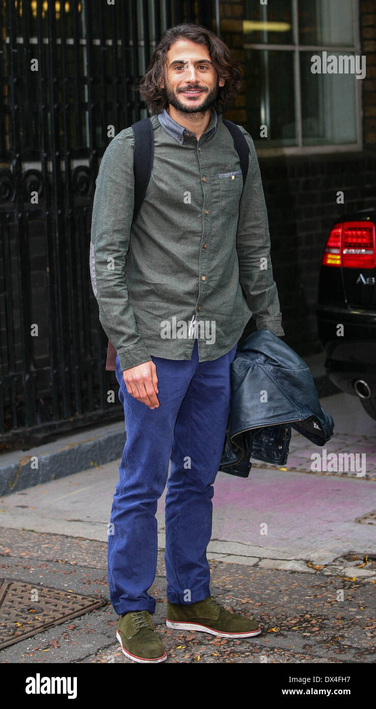 Marc Elliott at the ITV studios London, England - 18.10.12 Featuring ...
