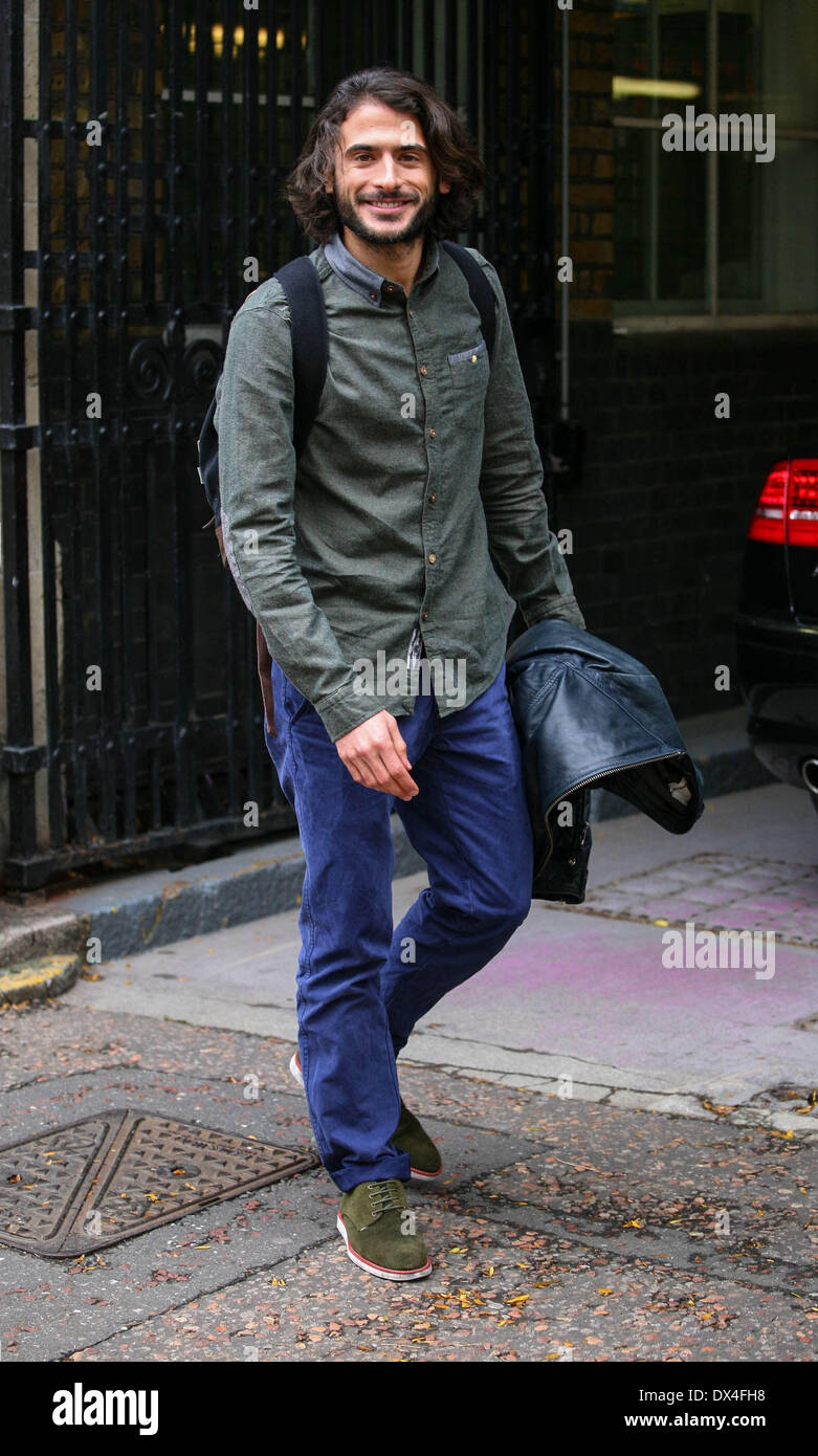 Marc Elliott at the ITV studios London, England - 18.10.12 Featuring ...
