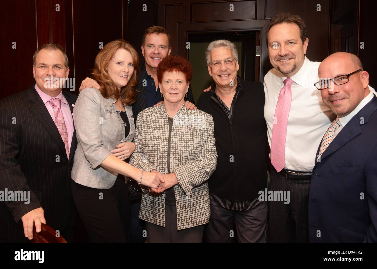 Rich Furino, Rita Lusen, Mike Jerrick, Mrs Furino, Mark Summers and ...