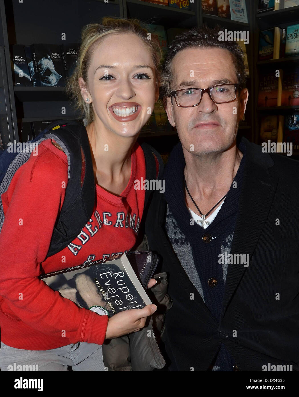 Rupert Everett signs copies of his book entitled 'Vanished Years' at ...