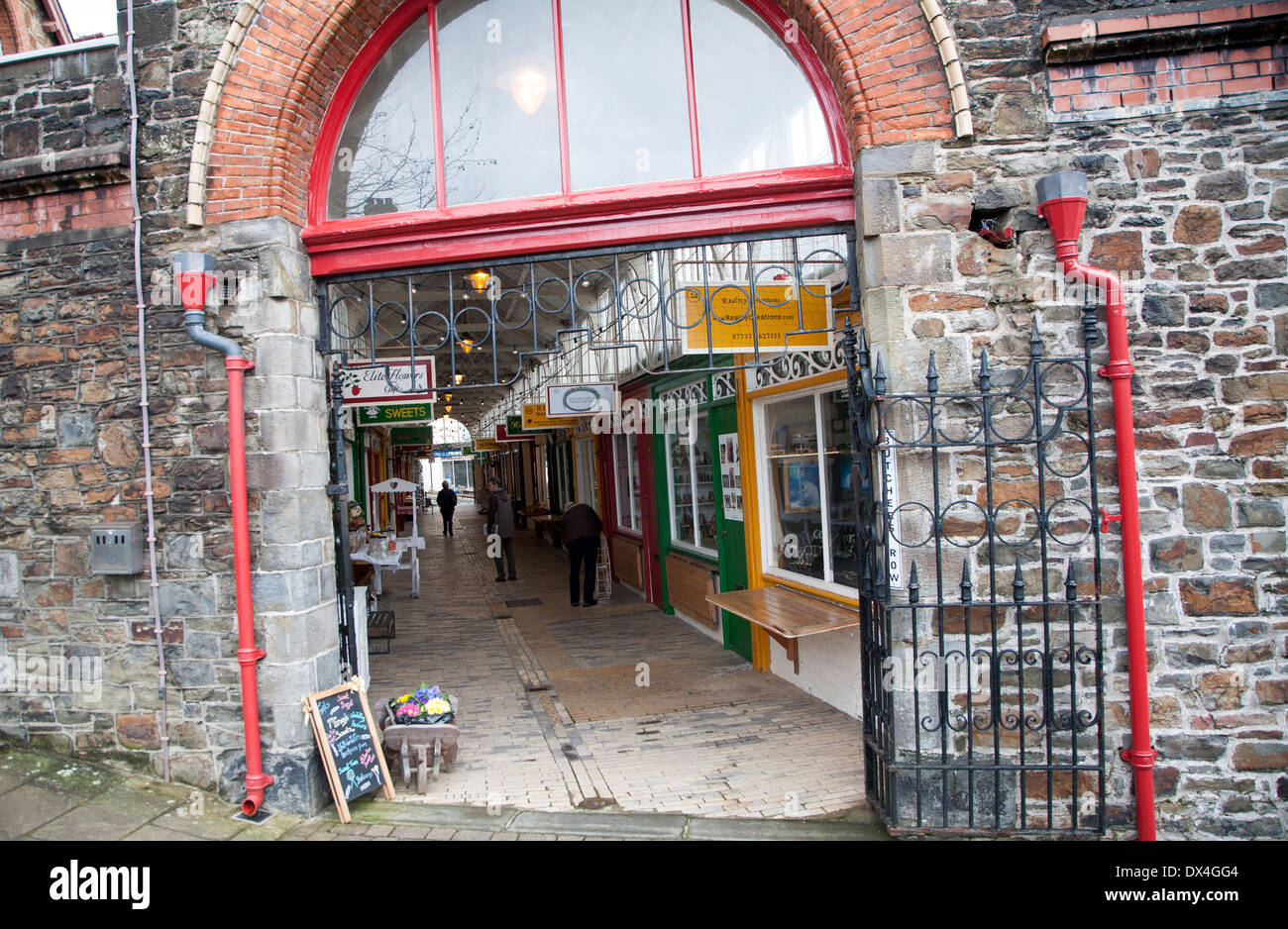 The Pannier market in Bideford, Devon, England Stock Photo - Alamy