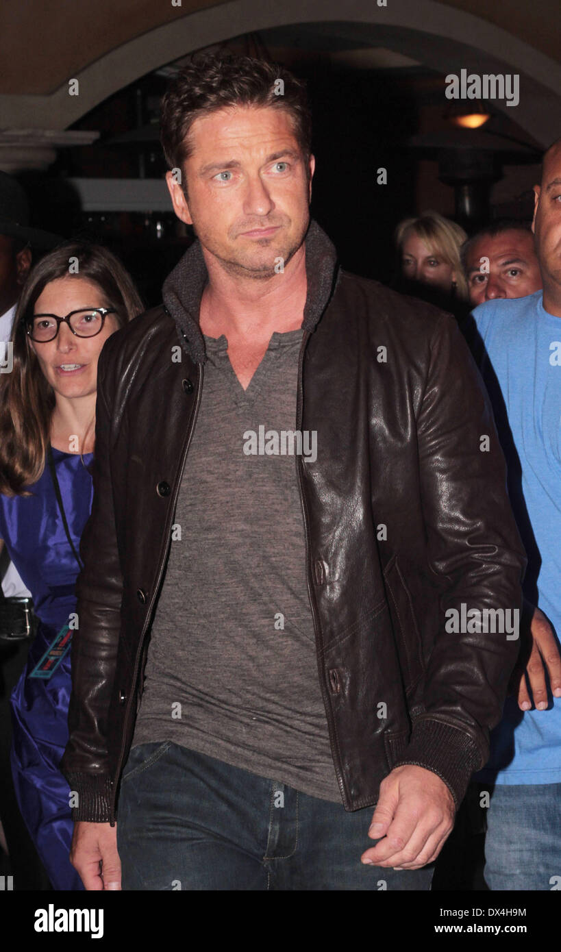 Gerard Butler The Los Angeles Premiere of 'Chasing Mavericks' at The ...