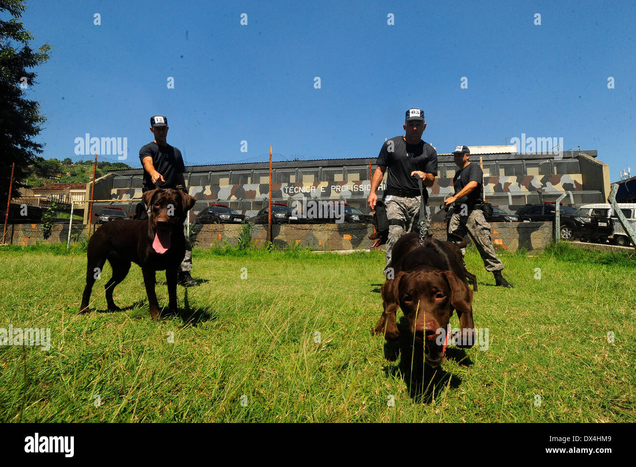 Rio police dog hi-res stock photography and images - Alamy