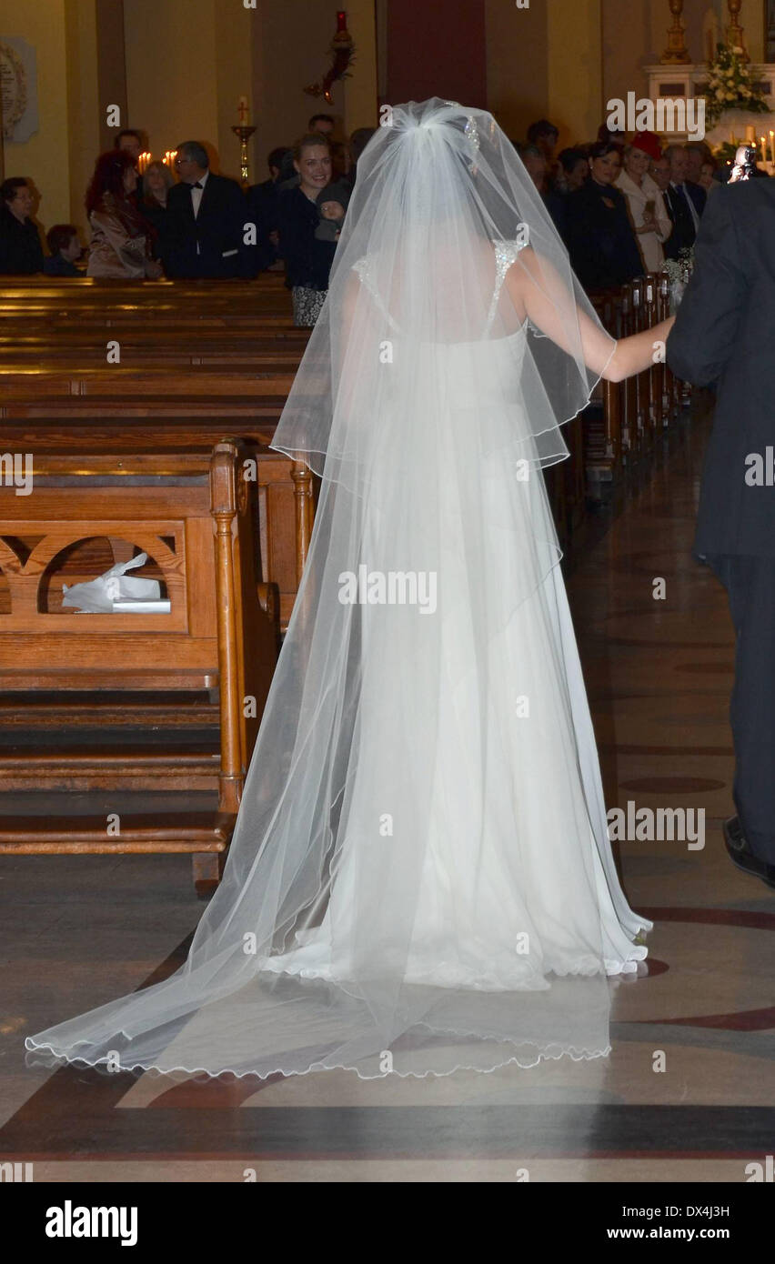 Sonya Macari and father, Romano Macari The Wedding of Colin Devlin and ...