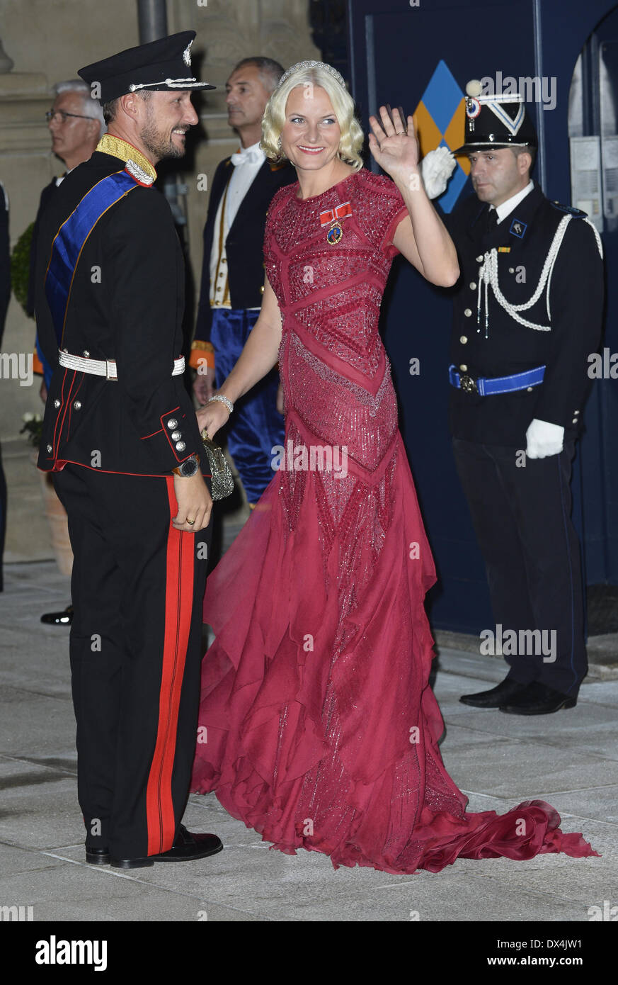 Mette-Marit, Crown Princess of Norway attends the gala dinner at the ...