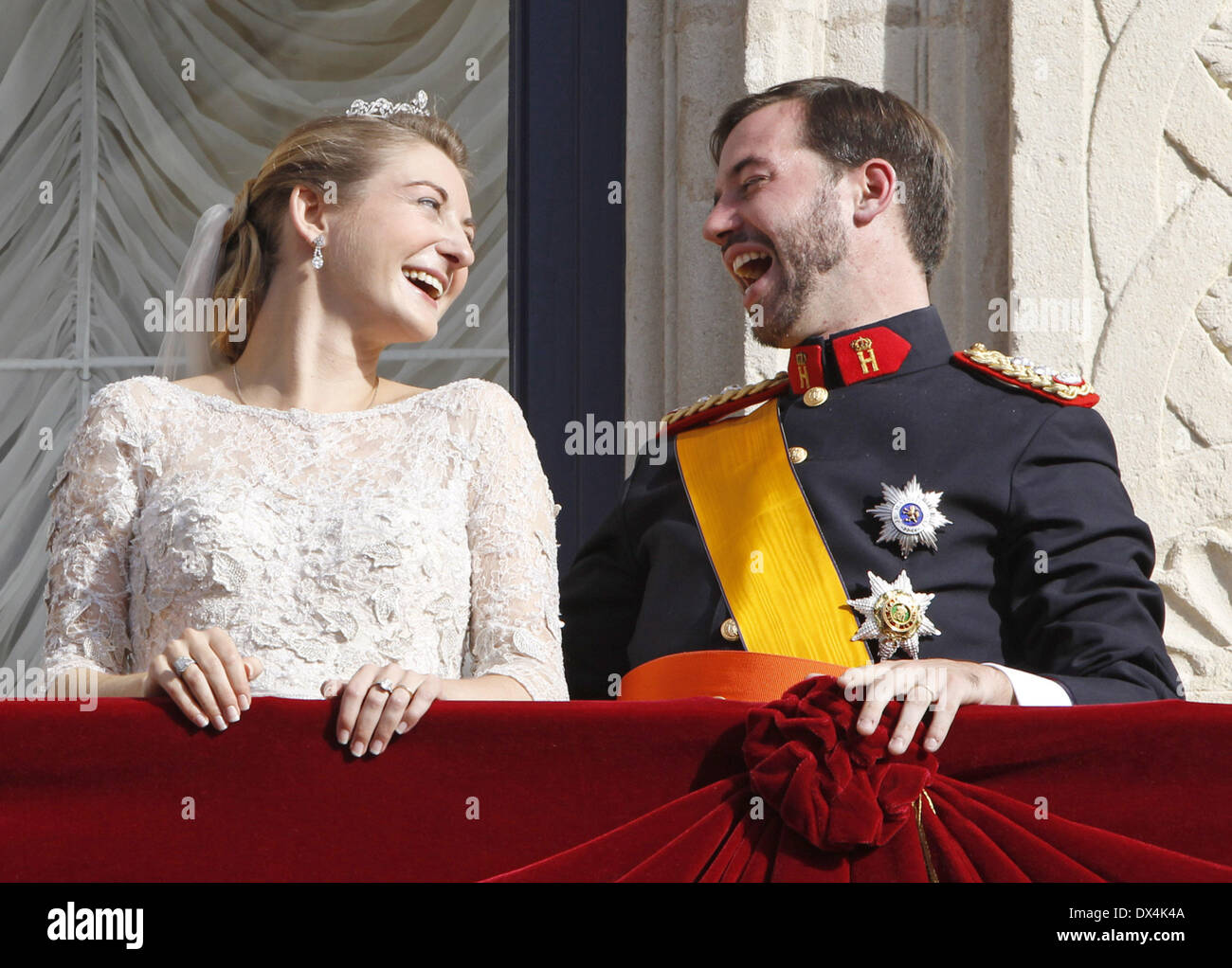Crown Prince Guillaume of Luxembourg and Countess Stephanie de Lannoy ...