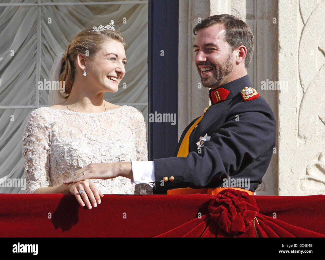 Crown Prince Guillaume of Luxembourg and Countess Stephanie de Lannoy ...