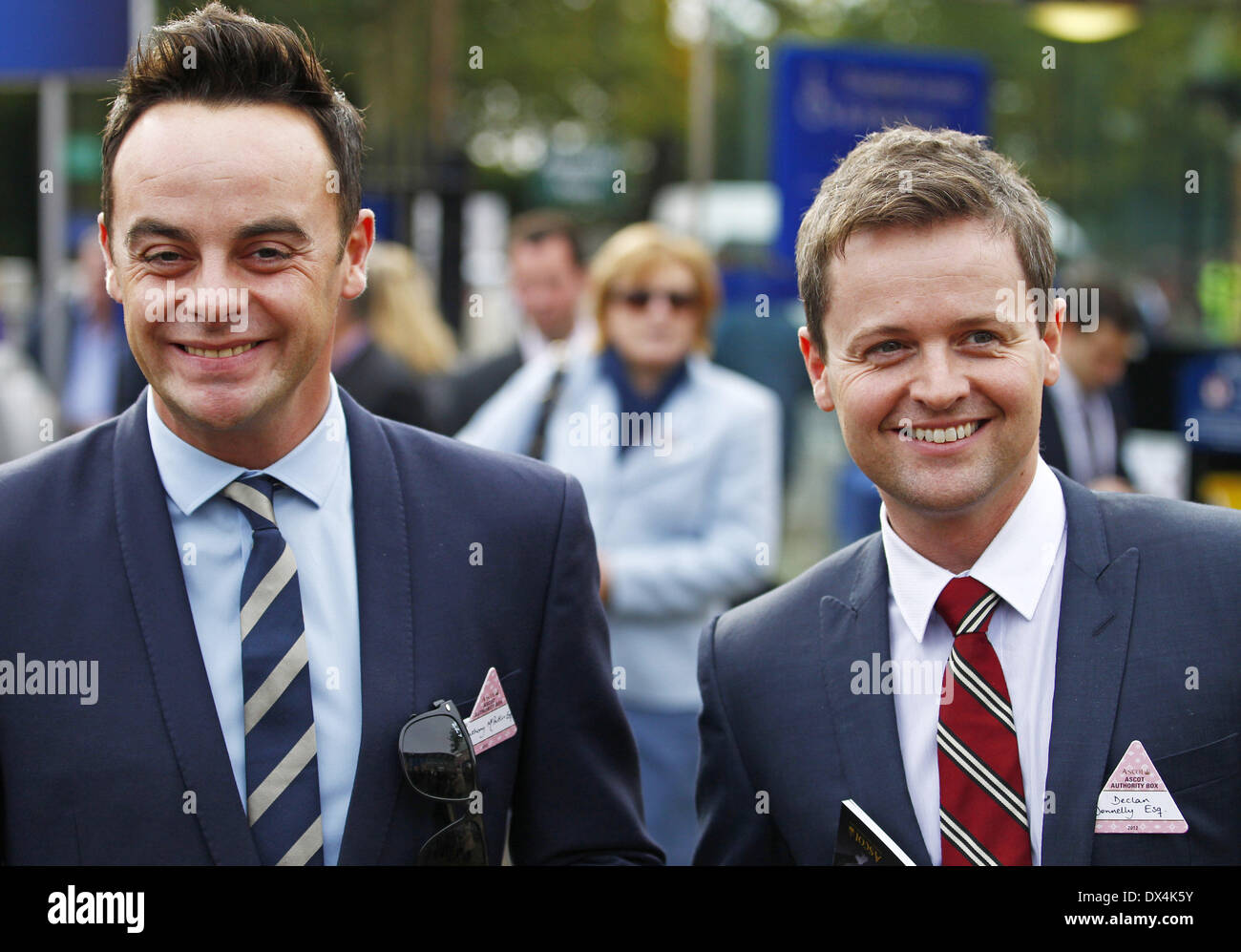 Anthony McPartlin and Declan Donnelly aka Ant and Dec Celebrities ...