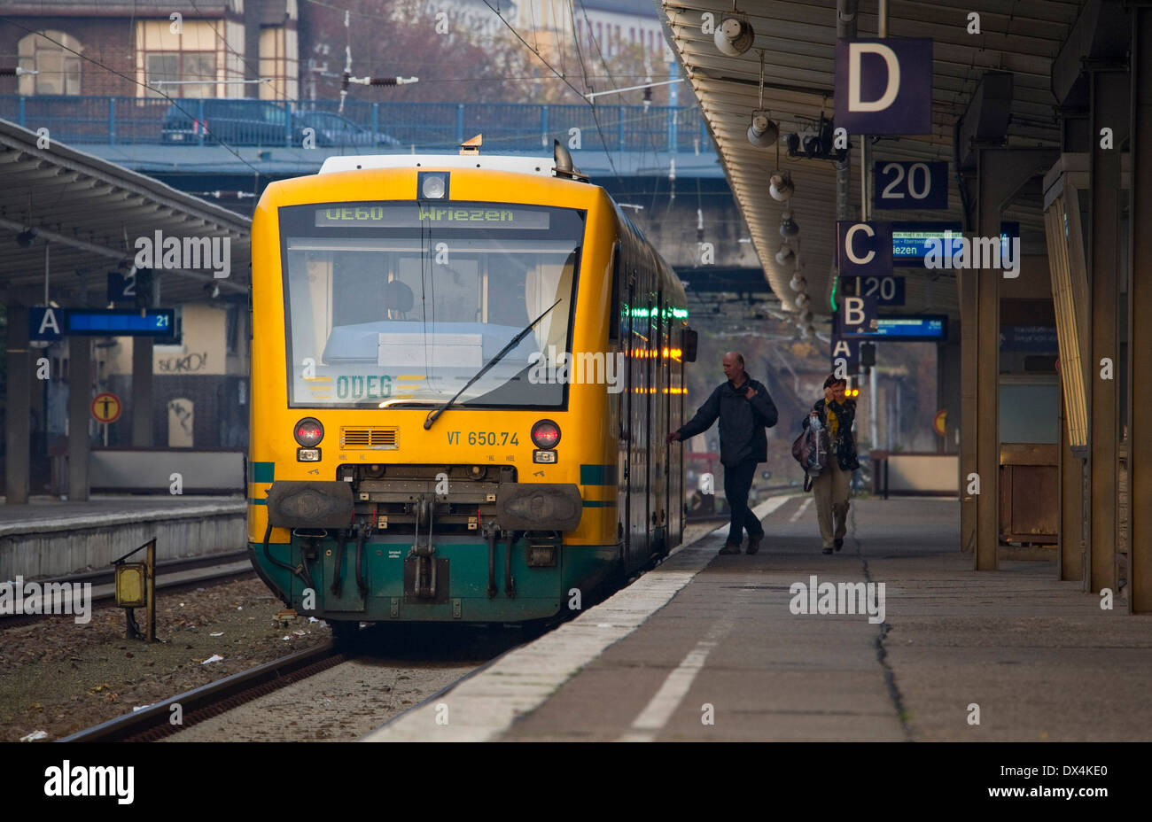Odeg regional train hi-res stock photography and images - Alamy