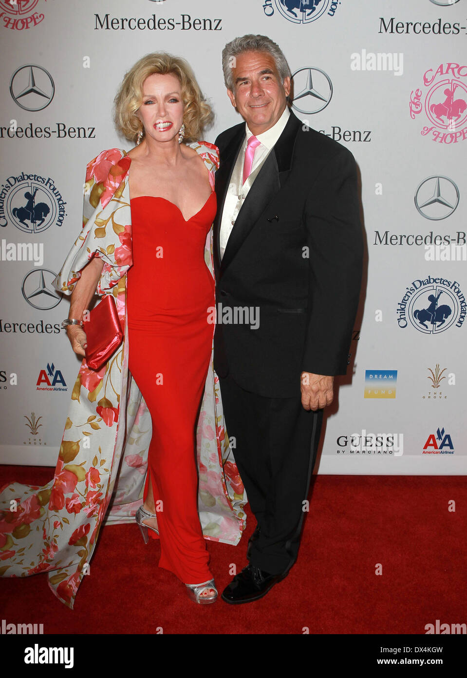 Donna Mills and Richard Holland 26th Anniversary Carousel Of Hope Ball ...