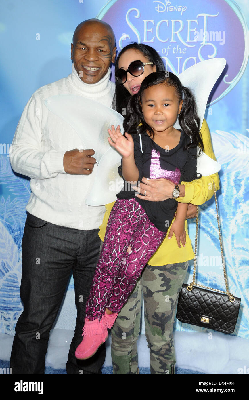 Mike Tyson, Kiki Spicer and Milan Tyson Premiere of 'Secret of the ...