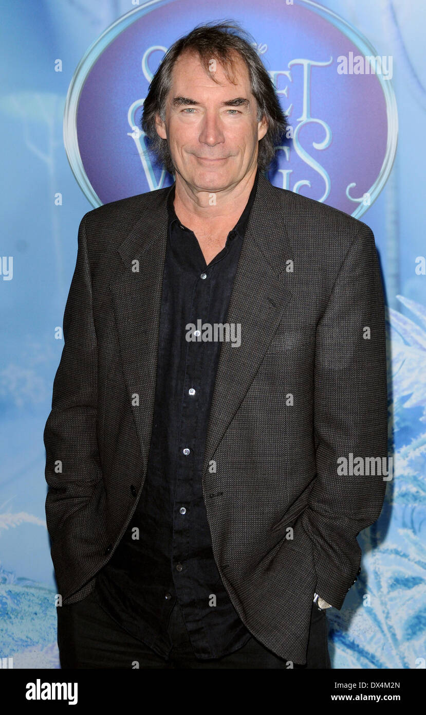 Timothy Dalton Premiere of 'Secret of the Wings' held at AMC Loews ...
