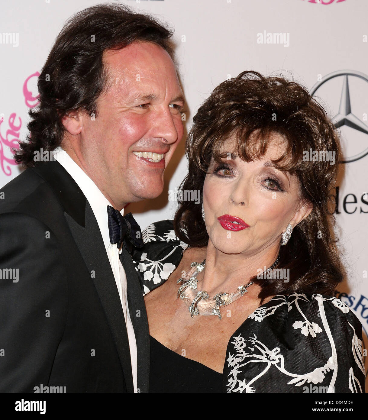 Percy Gibson and Joan Collins 26th Anniversary Carousel Of Hope Ball ...