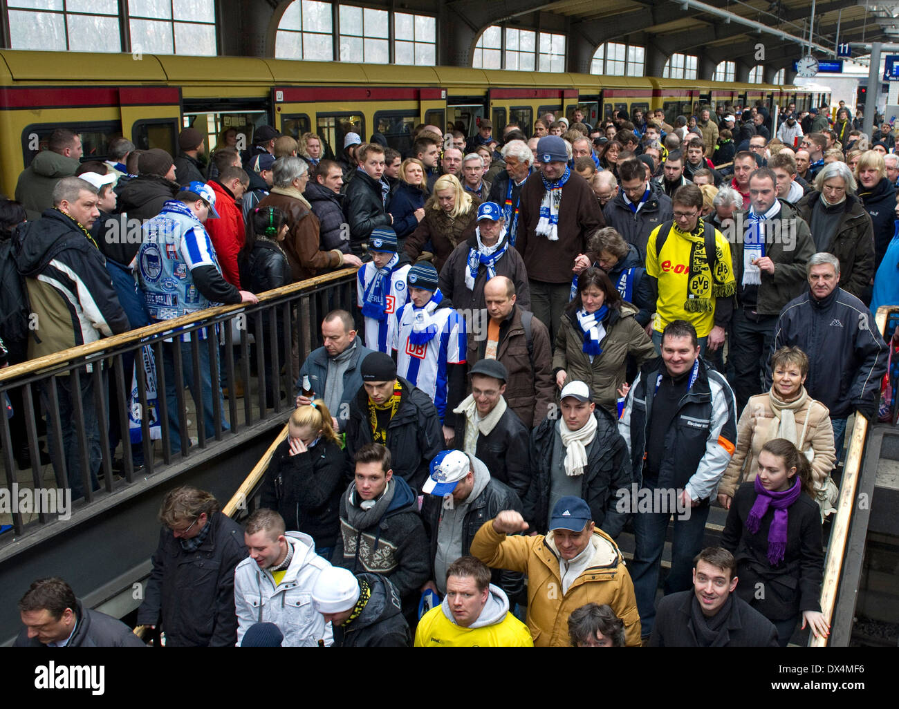 Warning strike at BVG Stock Photo - Alamy