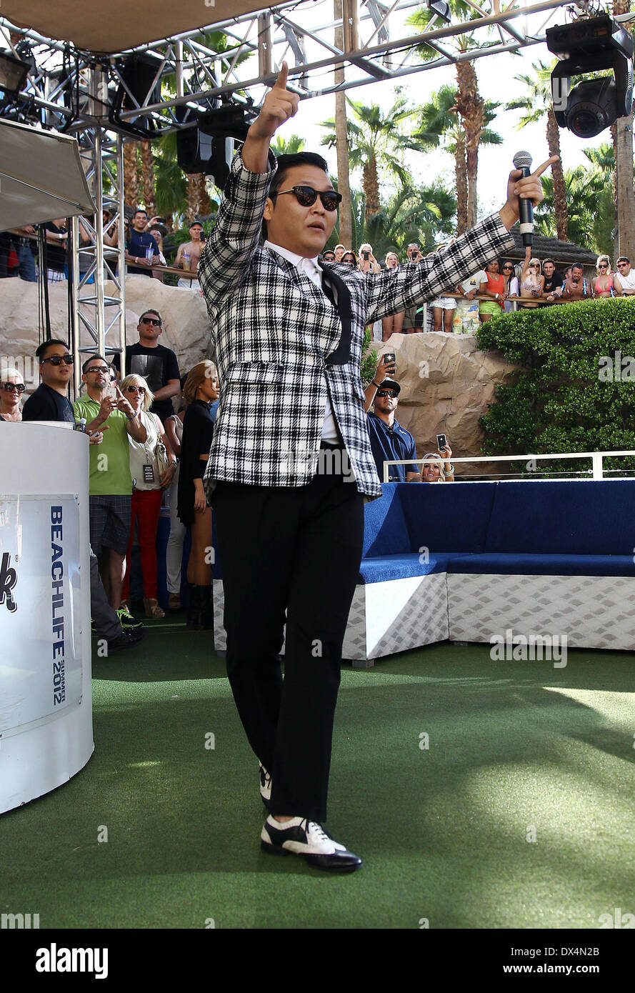 Rapper PSY aka Park Jae-sang Helps close out the season of 'Rehab' at ...