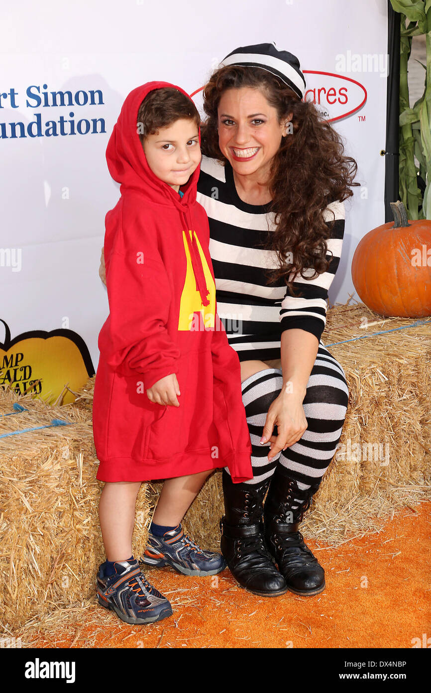 Marissa Jaret Winokur and her son Zev Miller Camp Ronald McDonald for ...